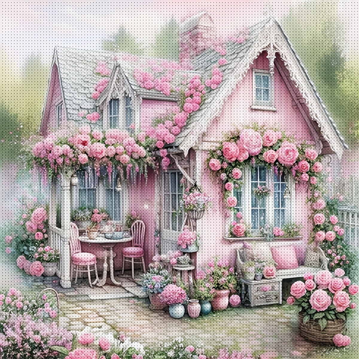 cross stitching kits sold on Temu United States