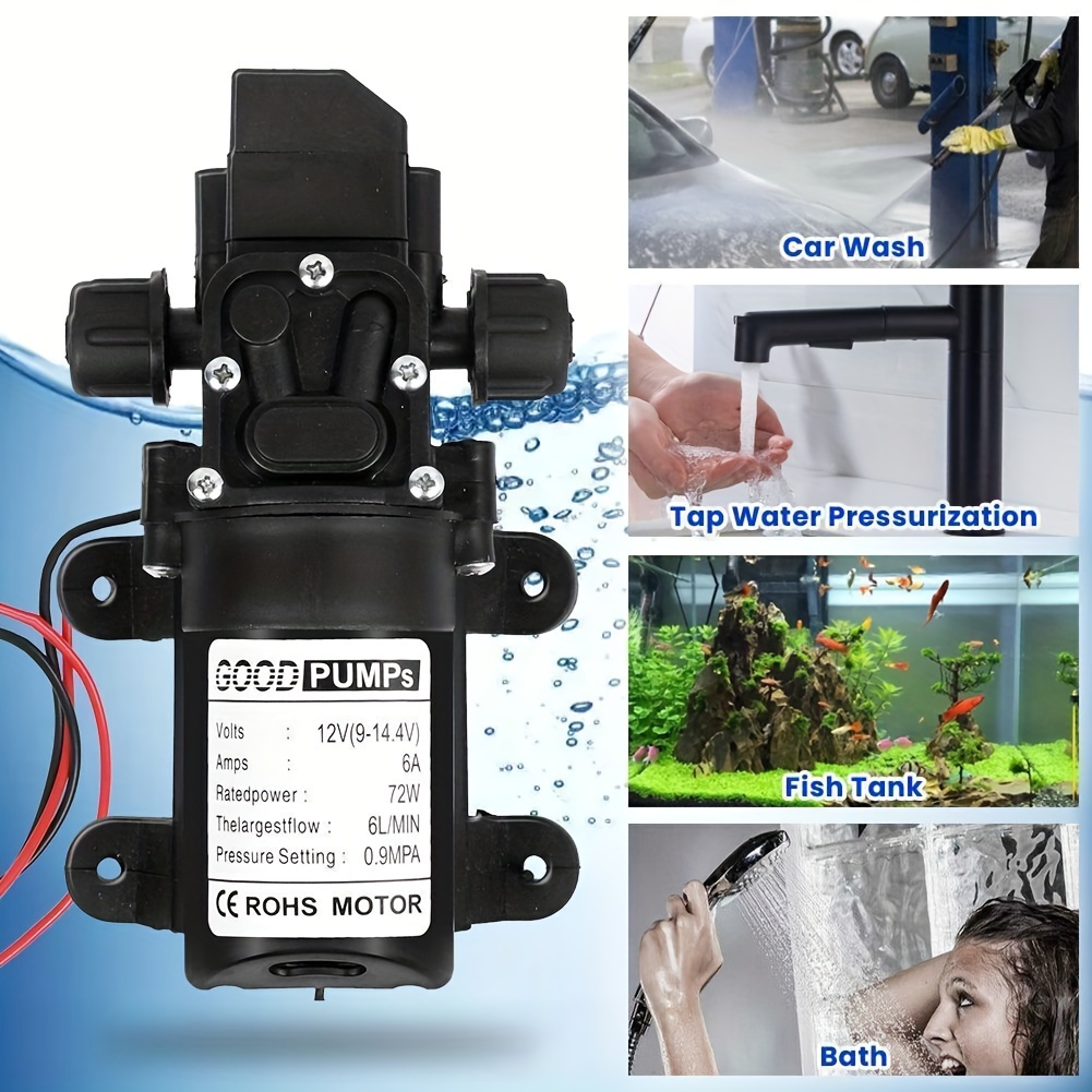 12v car washer high pressure pump sold on Temu United States