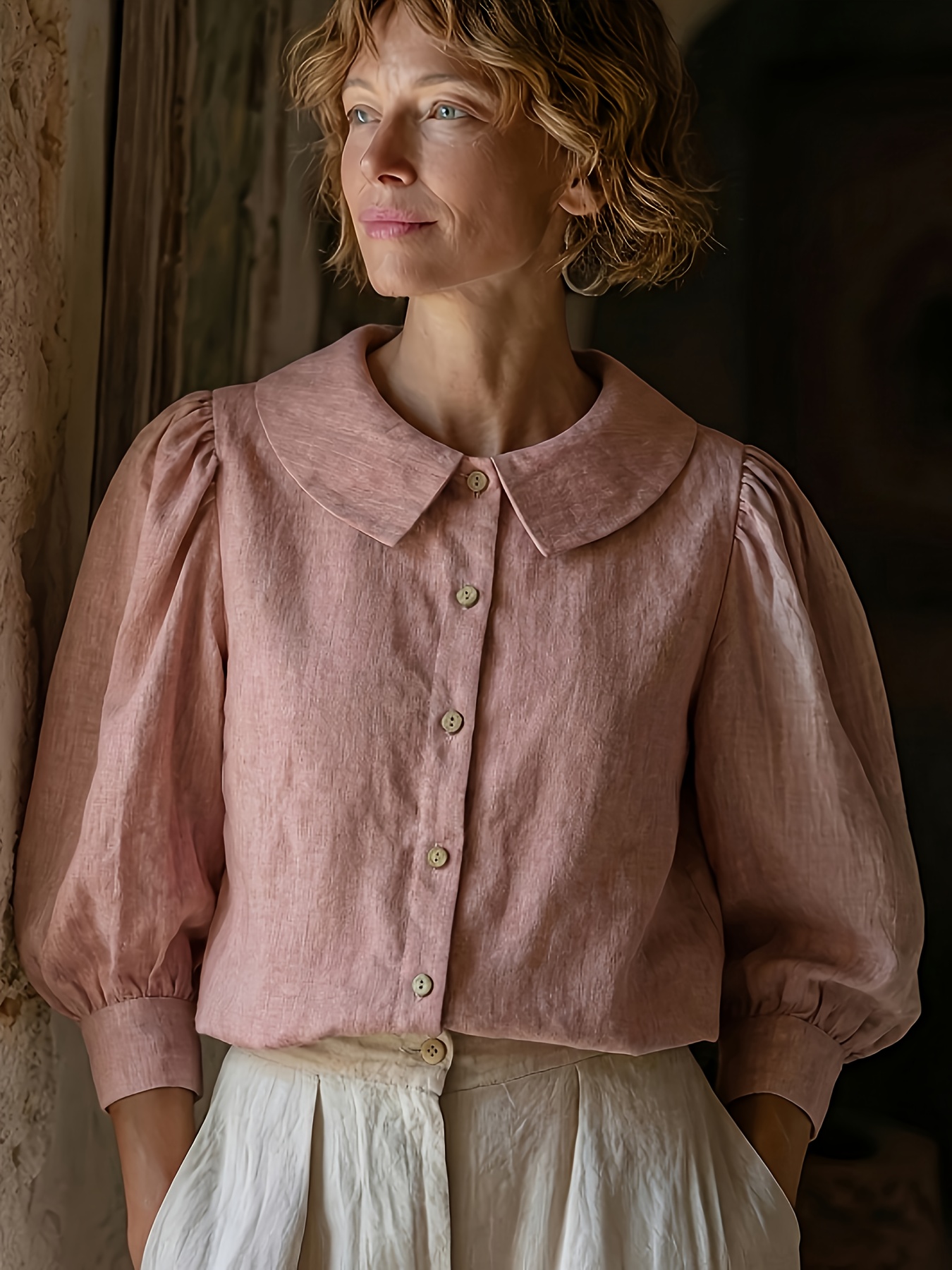 cotton and linen clothes sold on Temu United States