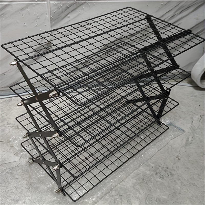 Storage Net Rack Metal Multi layer Outdoor Camping Dining - Temu ...