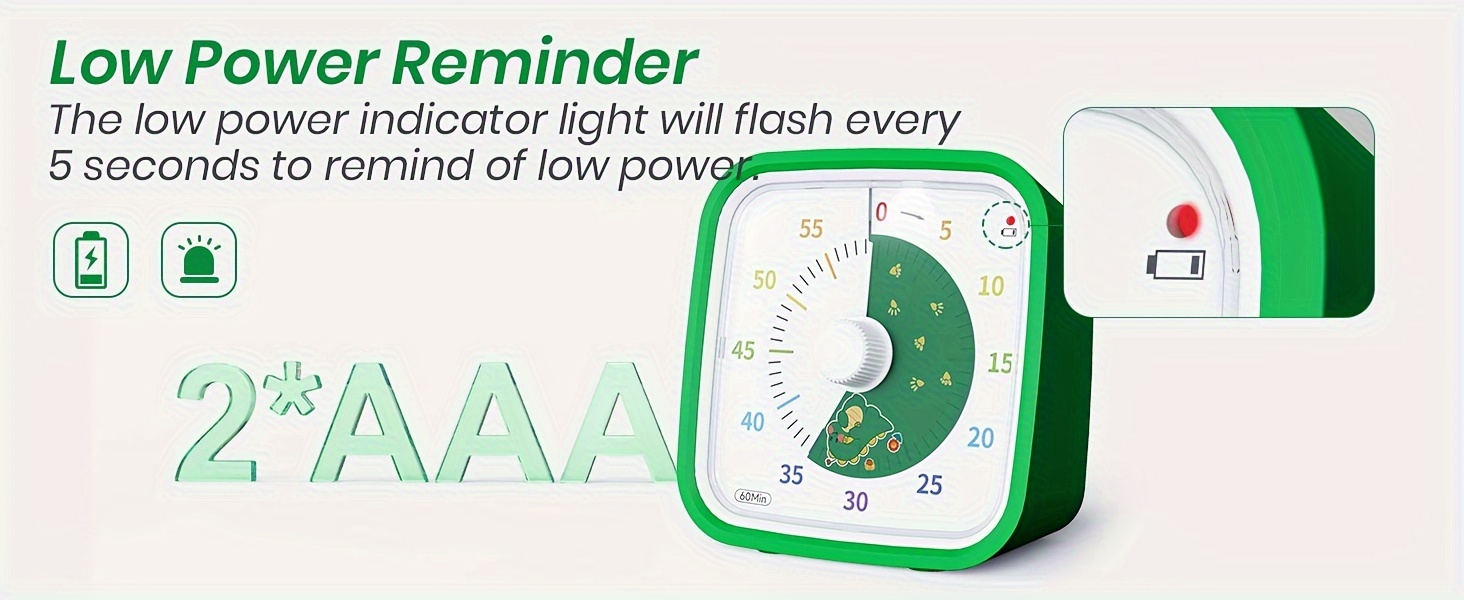 Rainbow Minute Visual Timer With Protective Case, Rainbow Disk ...