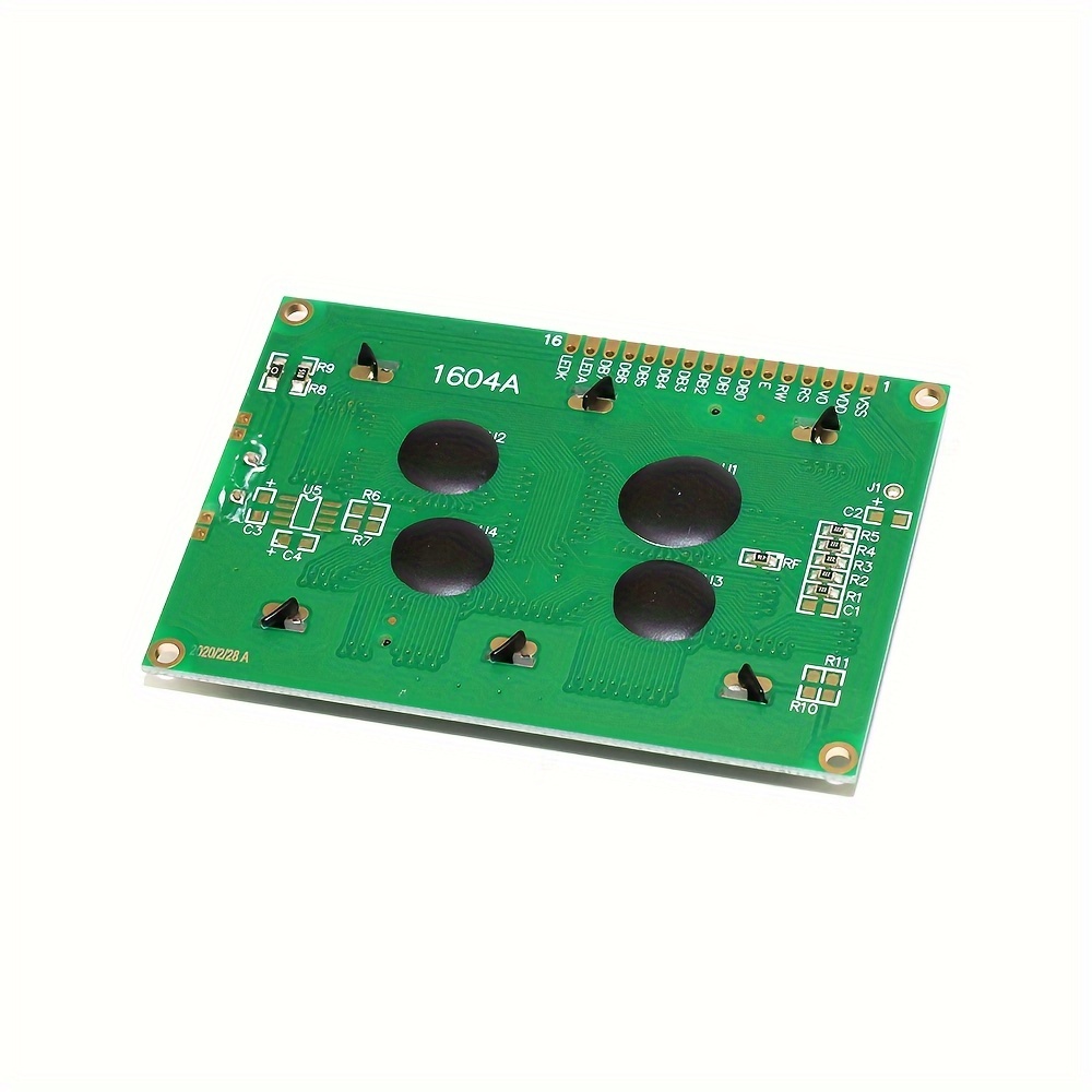 Lcd1604 1604 Lcd Module Lcm Blue Green Screen 16x4 Character - Temu Canada
