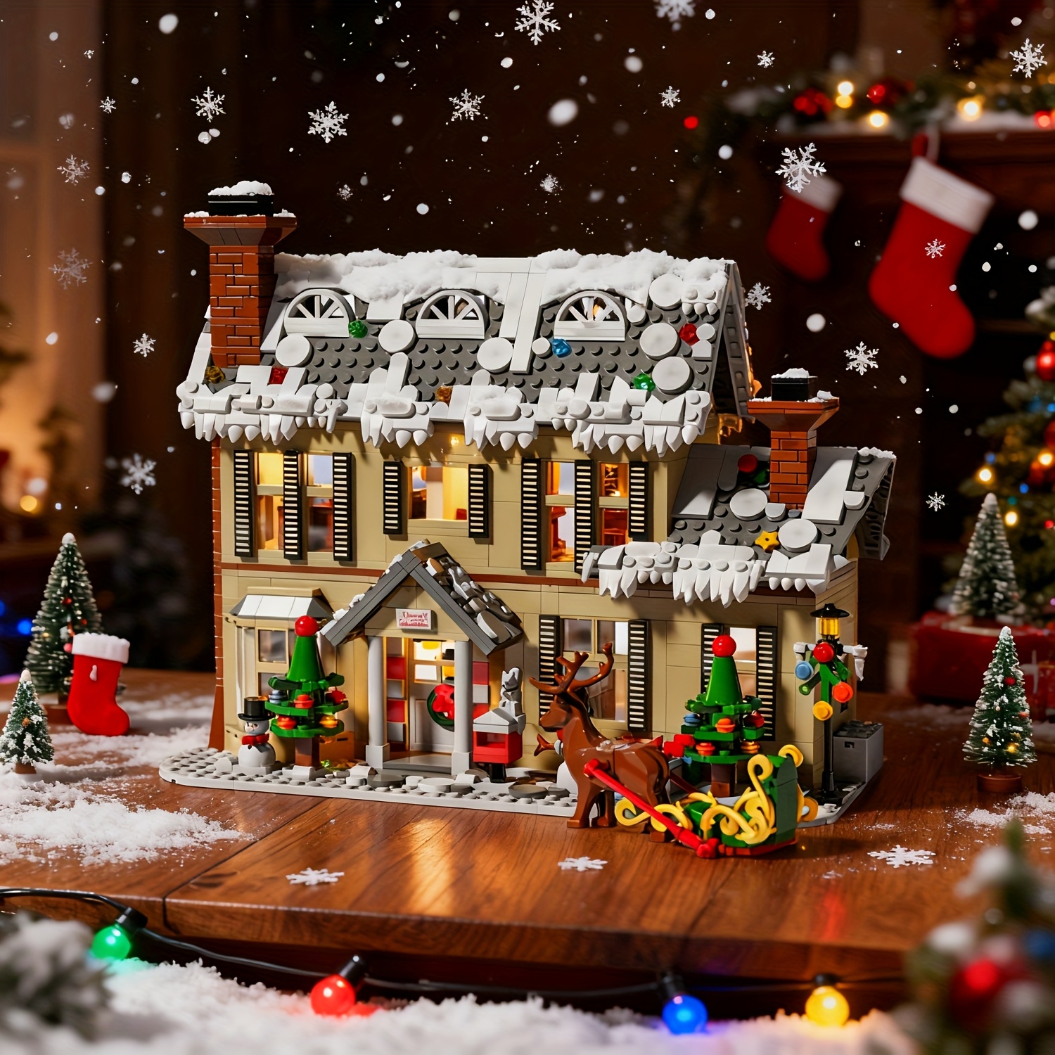 building brick sets sold on Temu United States