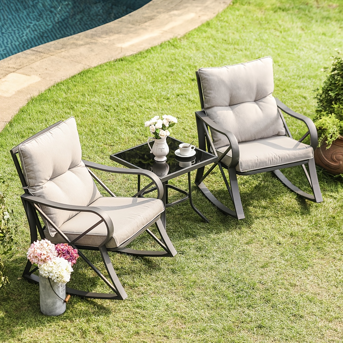 tables and chairs sold on Temu United States