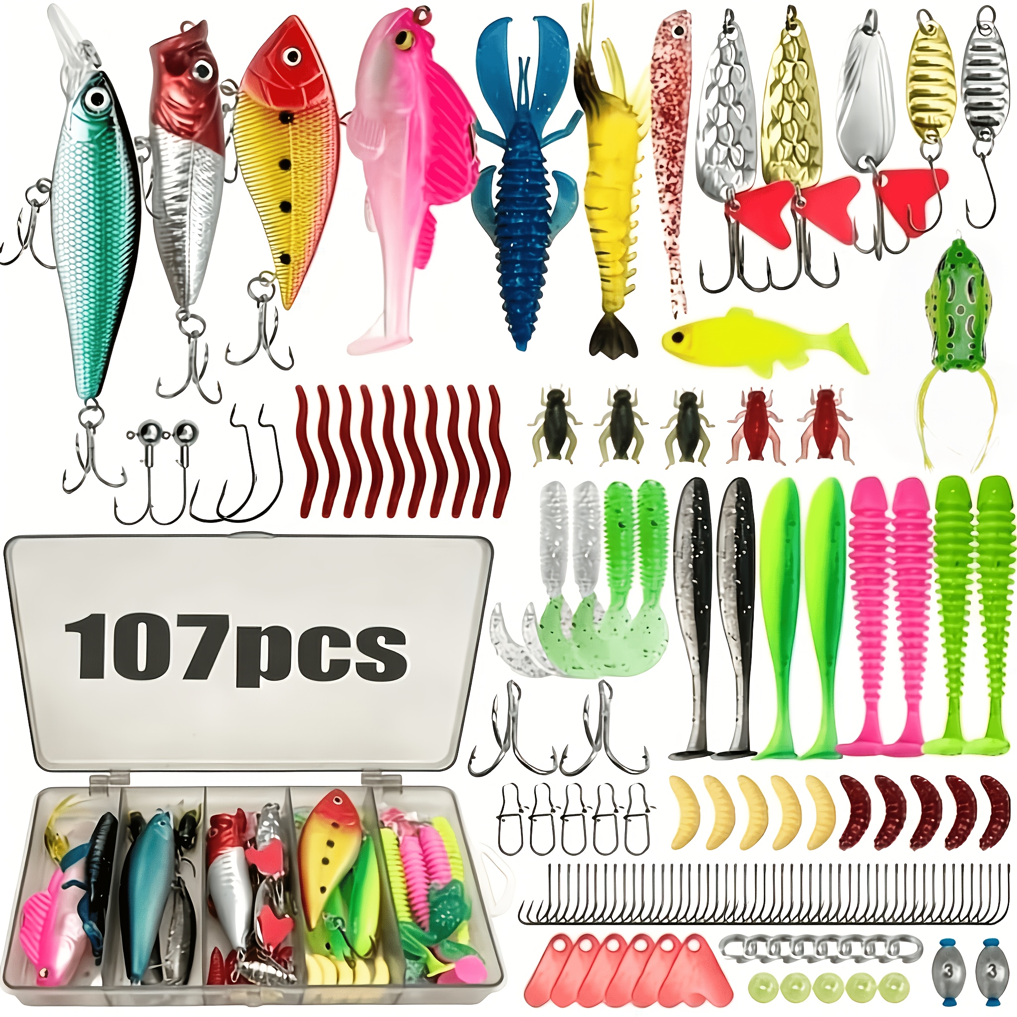 fishing tackle sold on Temu United States