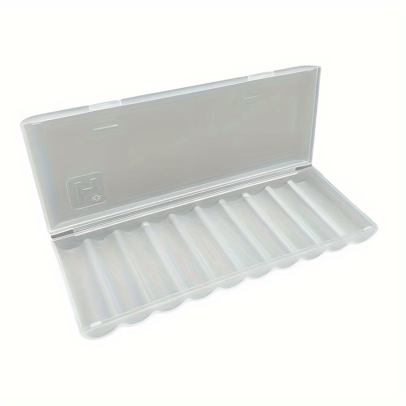 10 slot clear plastic battery storage case 18650 - Temu Philippines