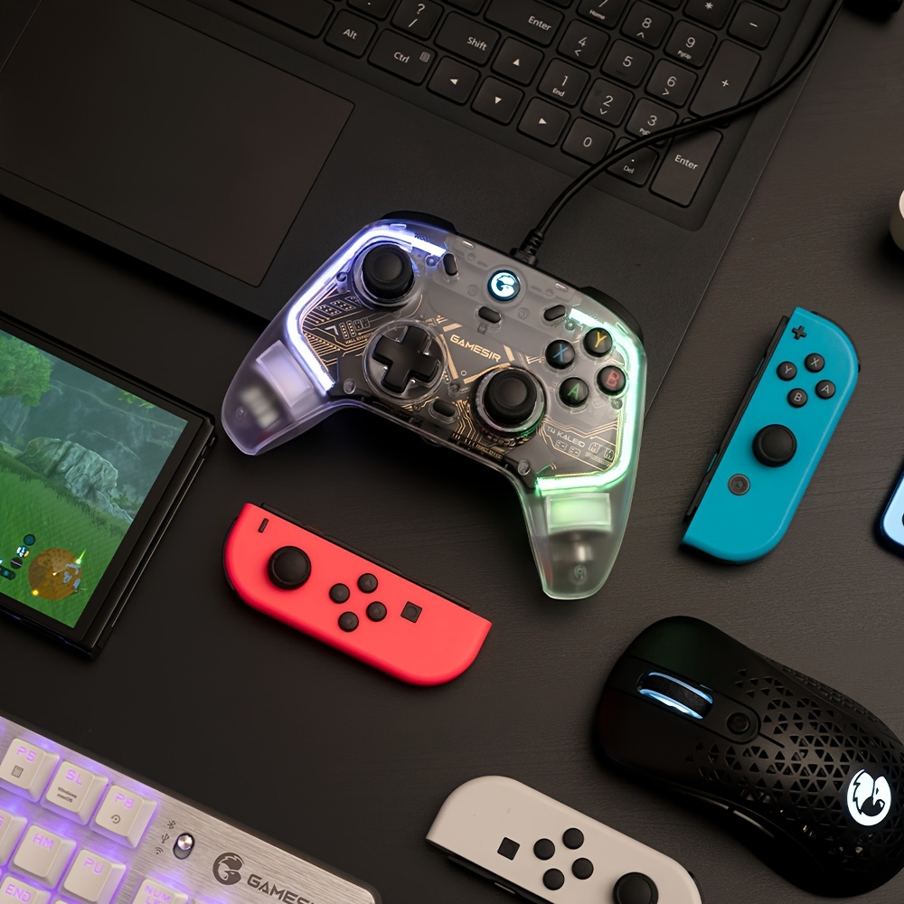 T4 Transparent Wired Gaming Controller - Temu Australia