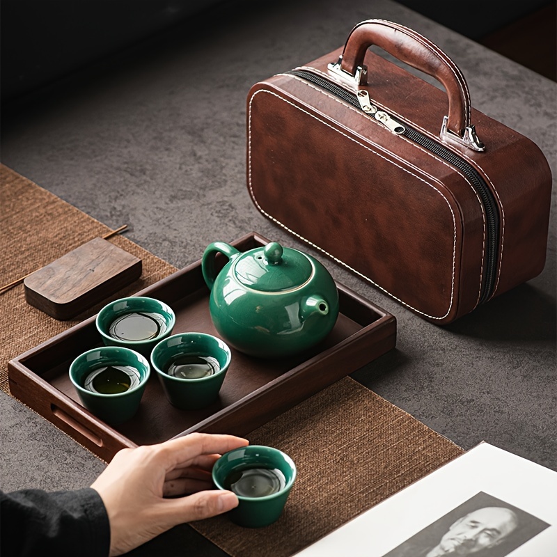 Ge Kiln Portable Travel Tea Set - Temu