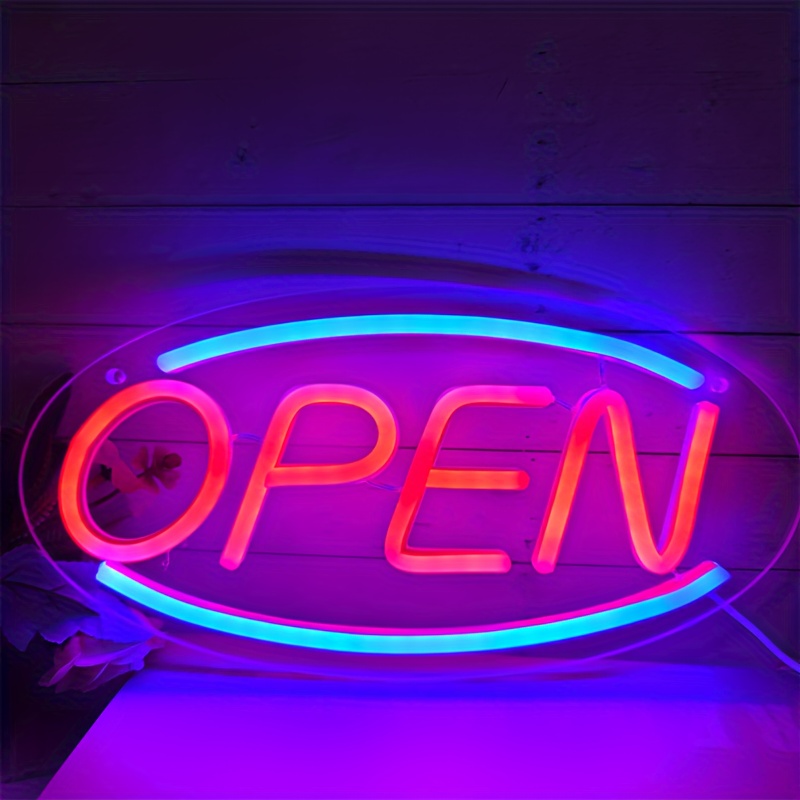 neon led signs sold on Temu Canada
