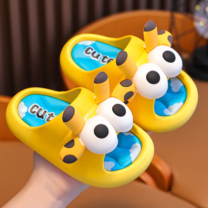 Casual Soft Platform Slippers Boys Quick Dry Lightweight Non - Temu United Kingdom