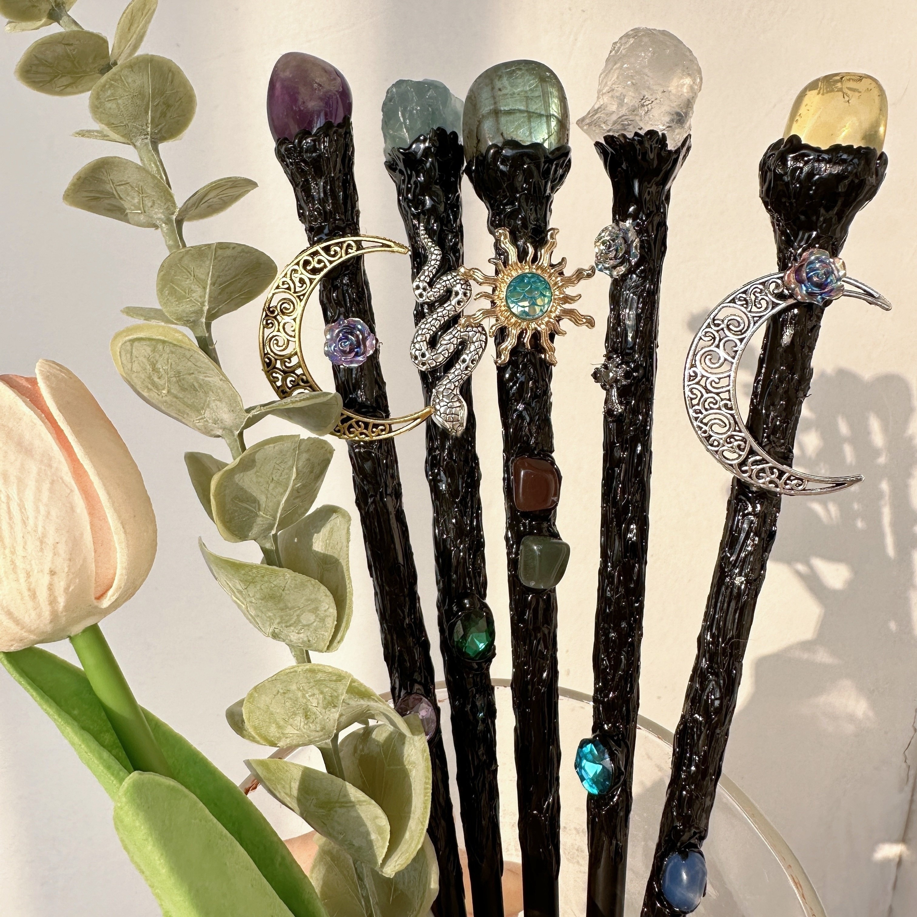 1pc exquisite elegant wand handmade wooden wand and photo props stage performance accessories idea temu Temu
