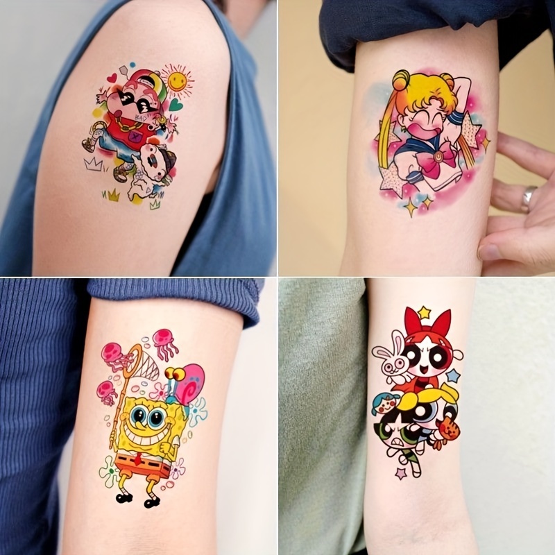 Anime hand tattoo ideas - Bronctattooaus.com