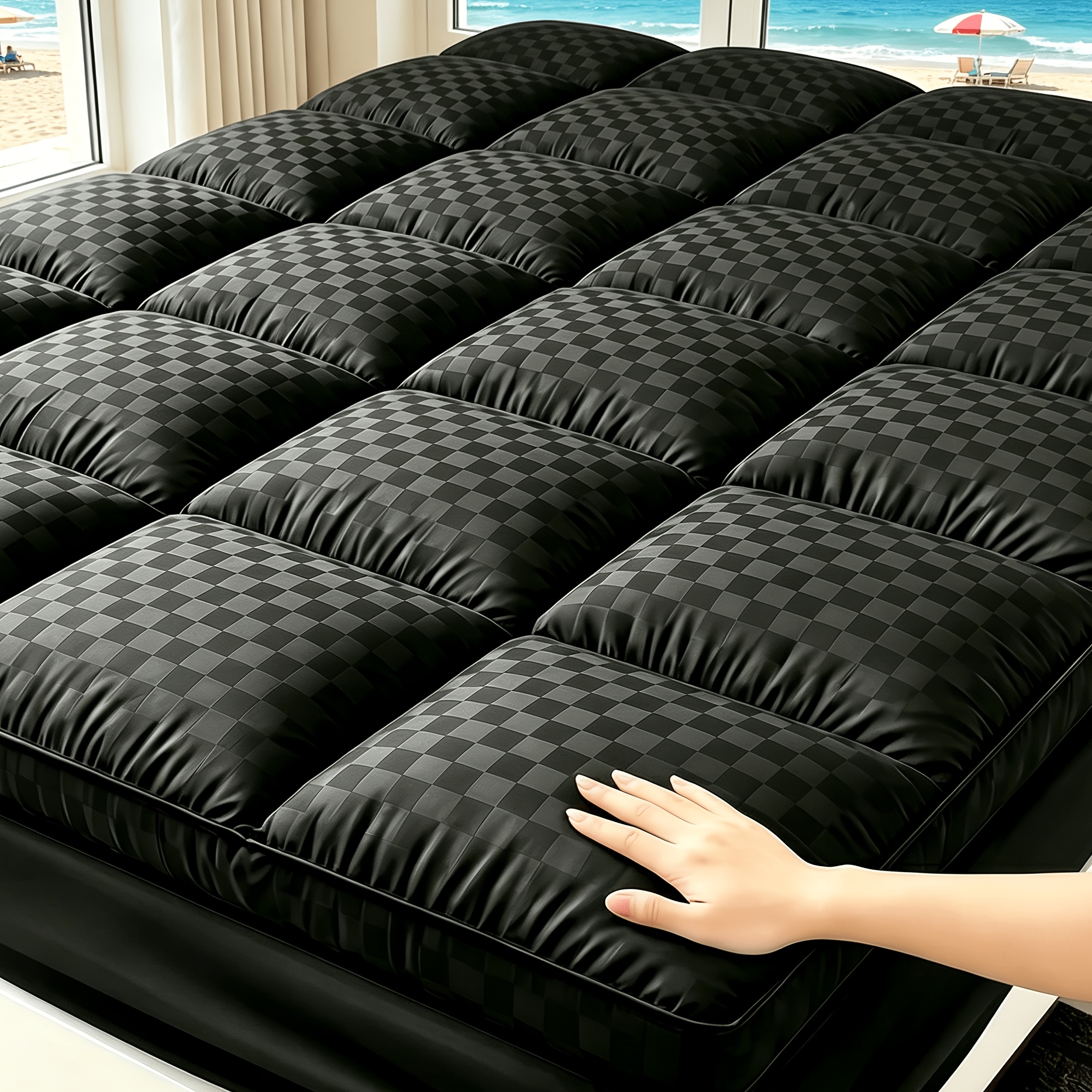 mattress toppers sold on Temu United States
