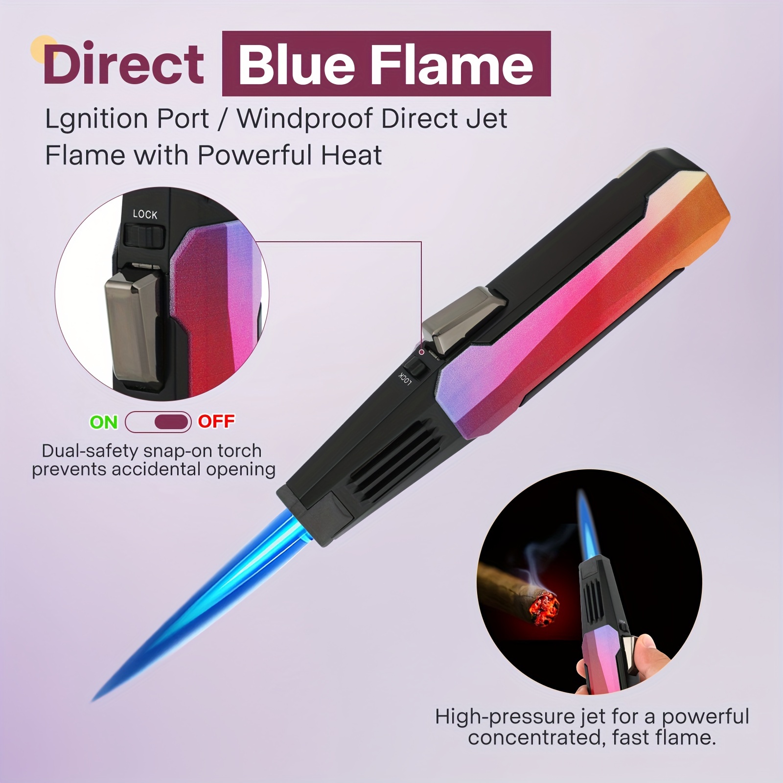 torches sold on Temu United States