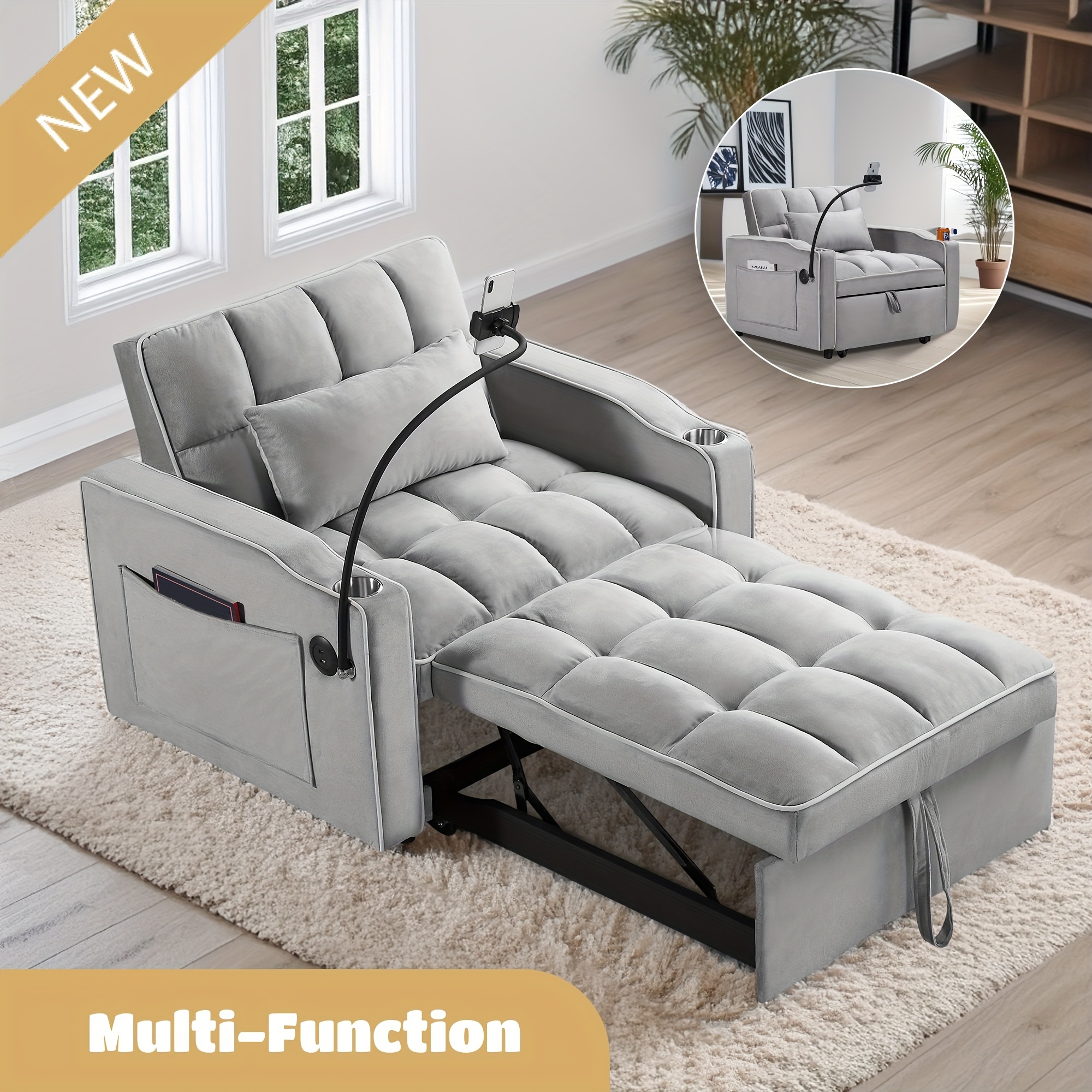 recliner chairs sold on Temu United States