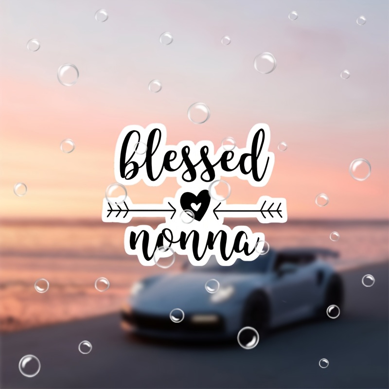 blessed car stickers sold on Temu United States