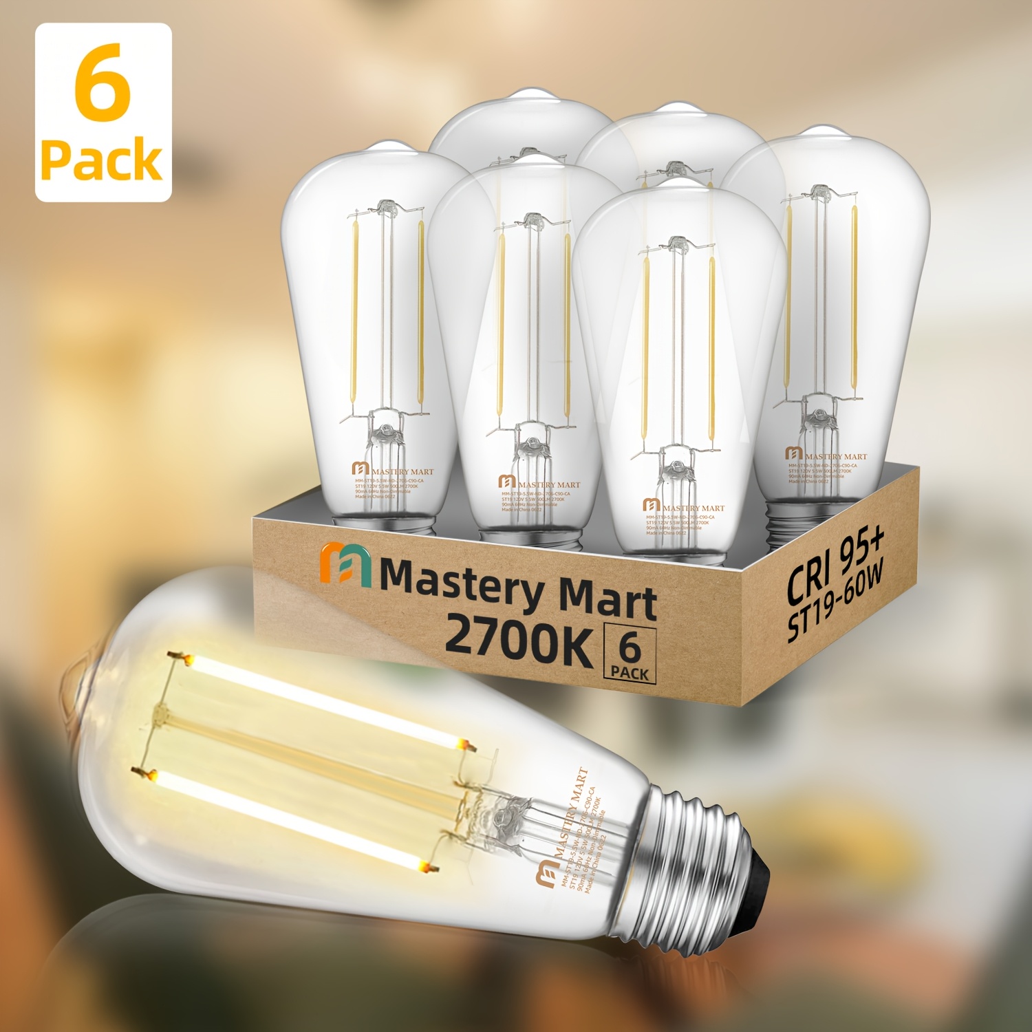 Clear 60 Watt Equivalent Led