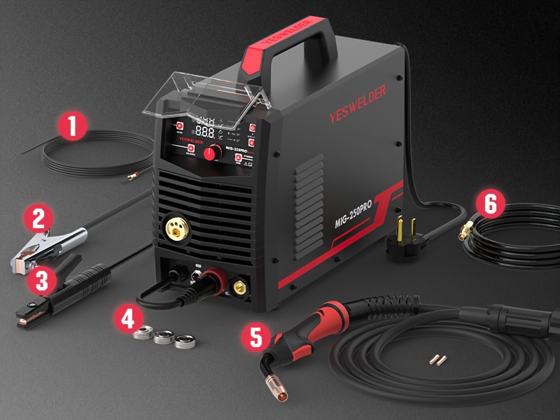 Mig Welder Series Flux Mig/lift Tig/stick 3 in 1 - Temu