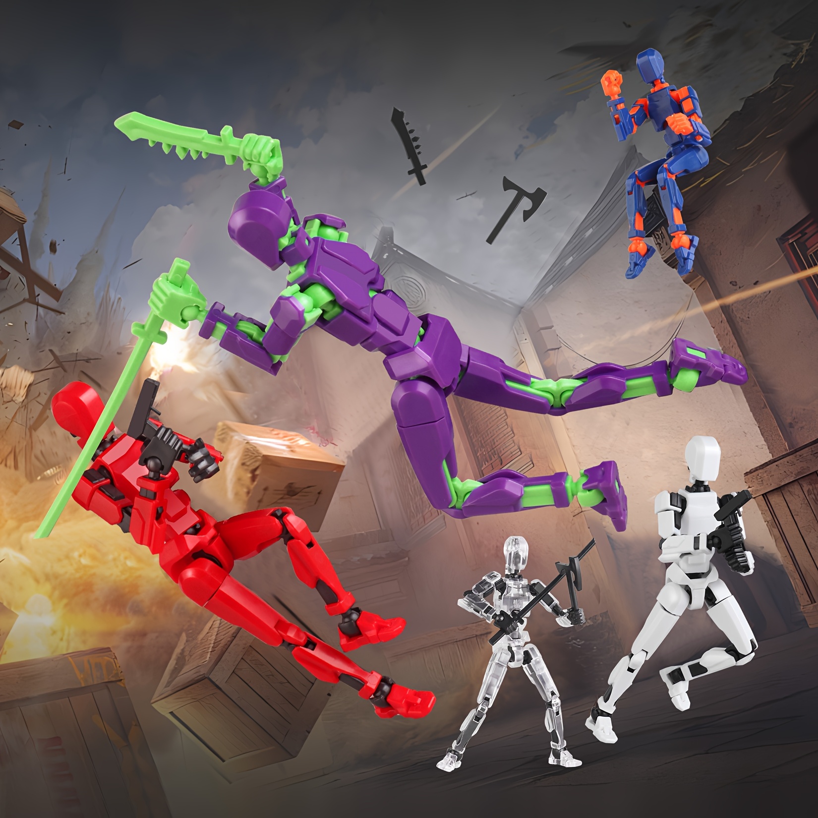 dummy 13 action figure sold on Temu United States