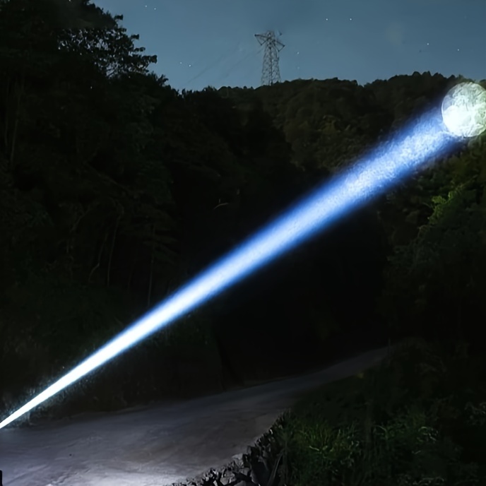 Lampe Poche Portable Rechargeable Hedell Hs5102 Batterie - Temu