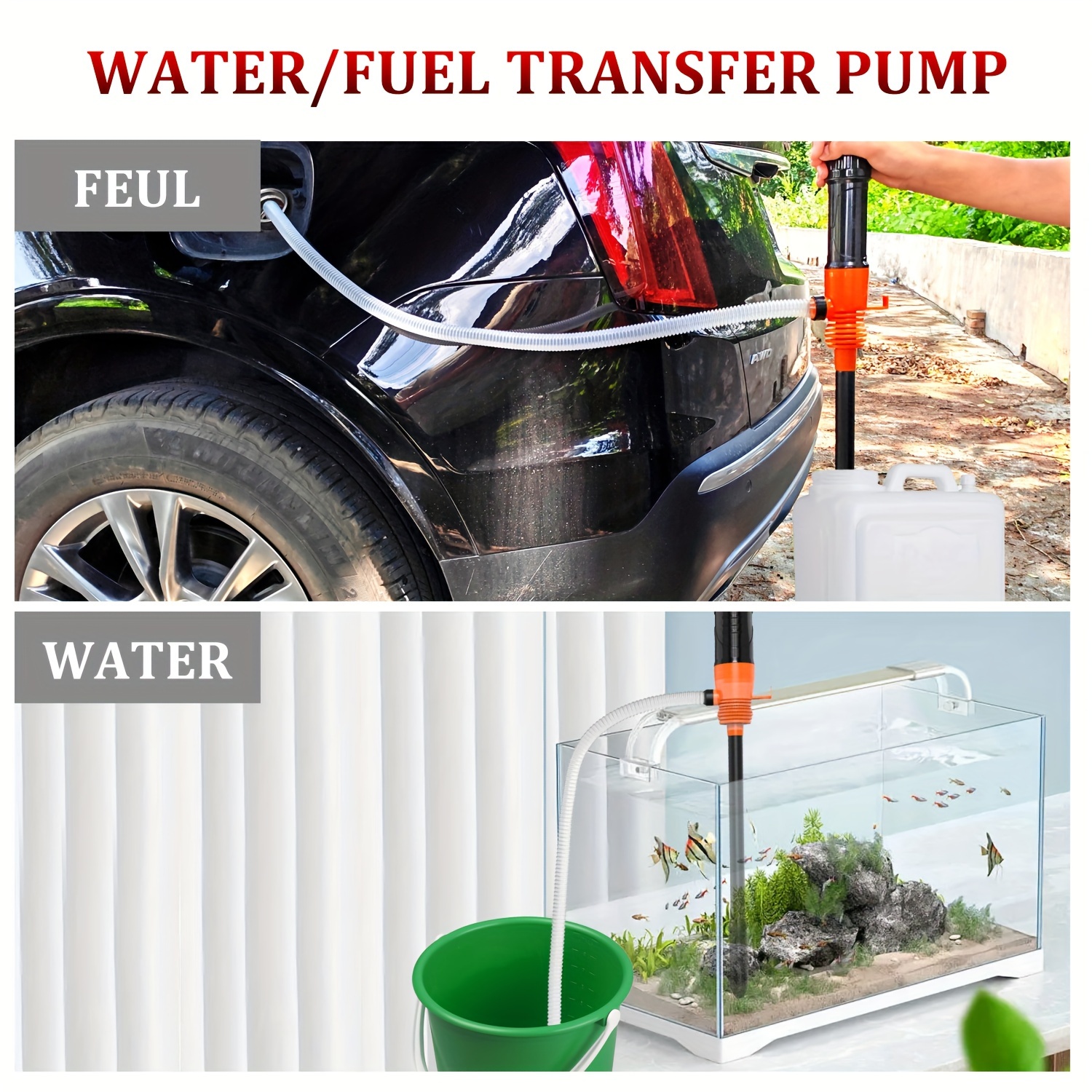 Versatile Electric Siphon Pump Portable Gas - Temu