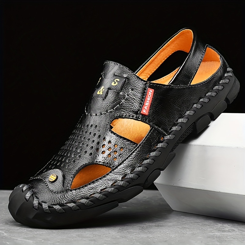 Close Toe Breathable Sandals Men s Vintage Comfy Non Slip - Temu