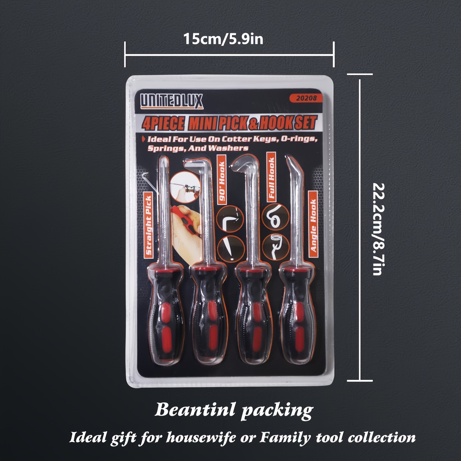 Precision Pick Hook Set Metal Plastic Manual - Temu
