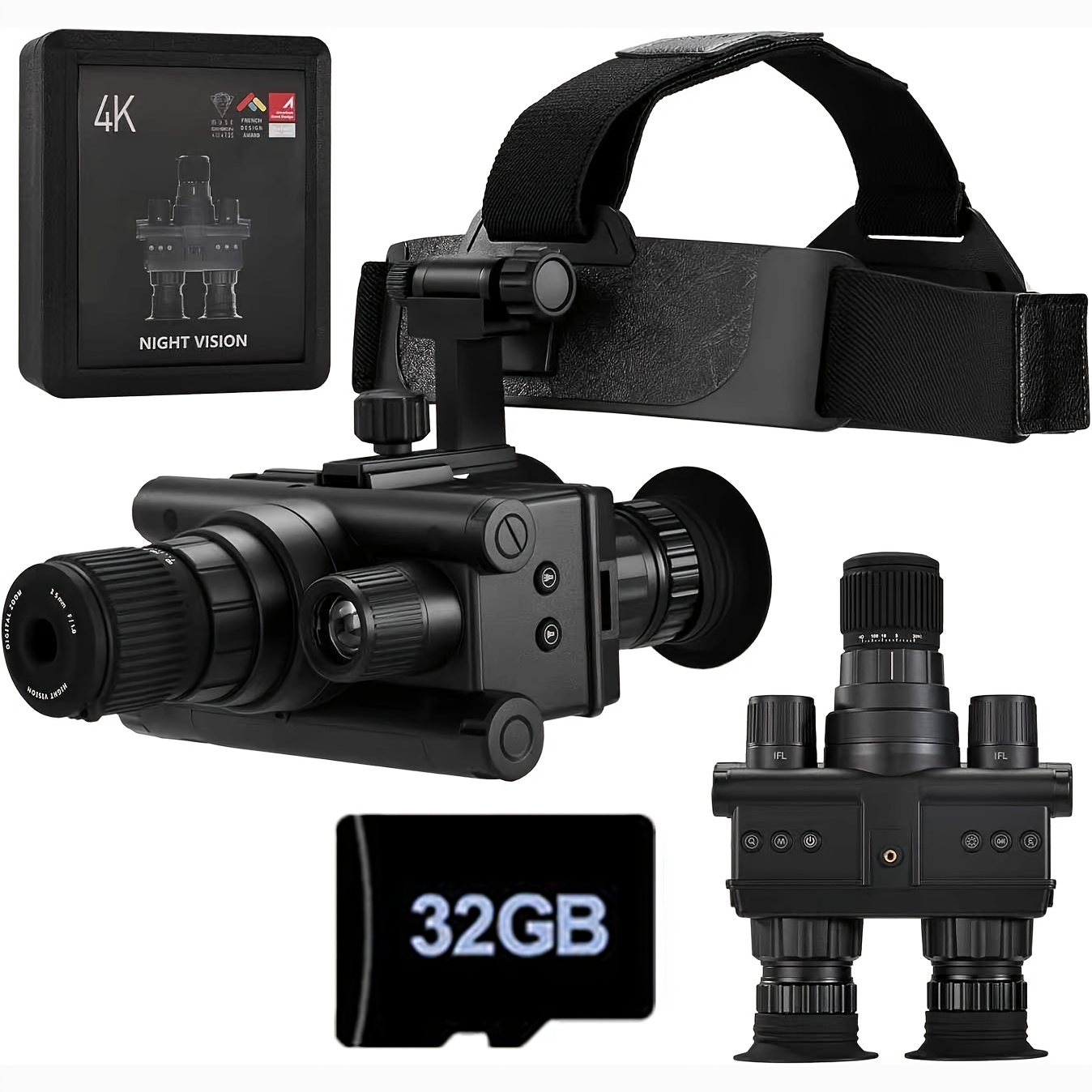 night vision hunting sold on Temu United States