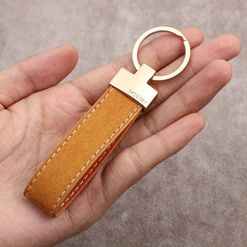 leather keychain sold on Temu Australia