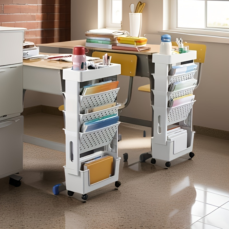 1 Set Pvc Modular Storage System Detachable Desk Side - Temu Philippines