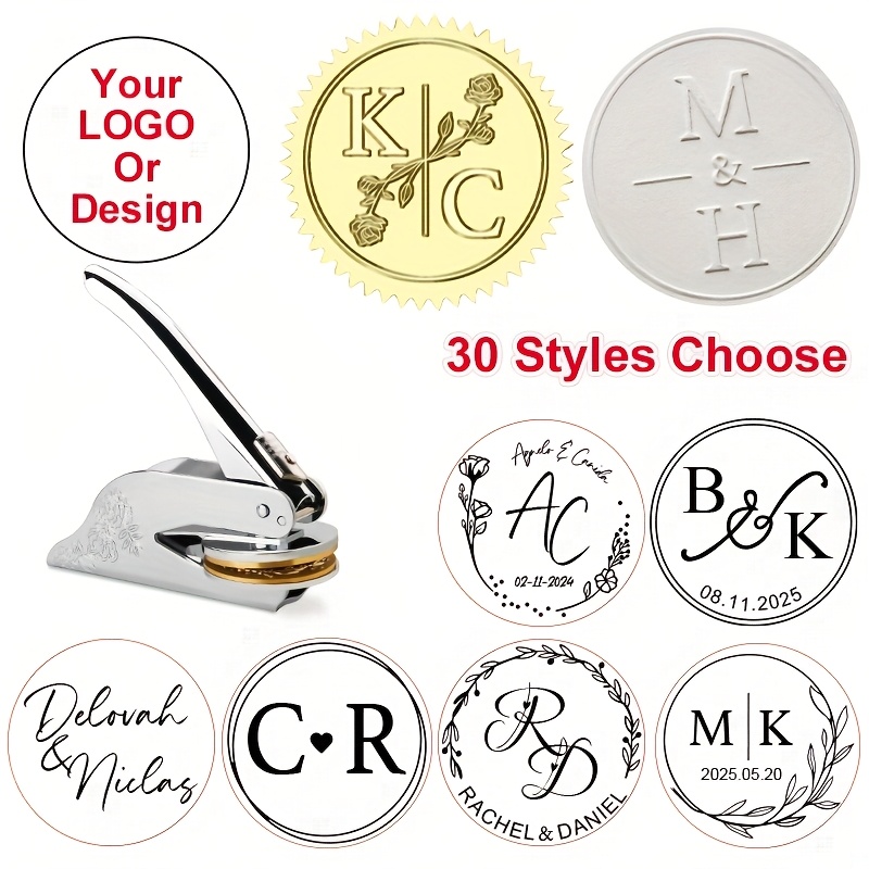 embossing stamp sold on Temu United States