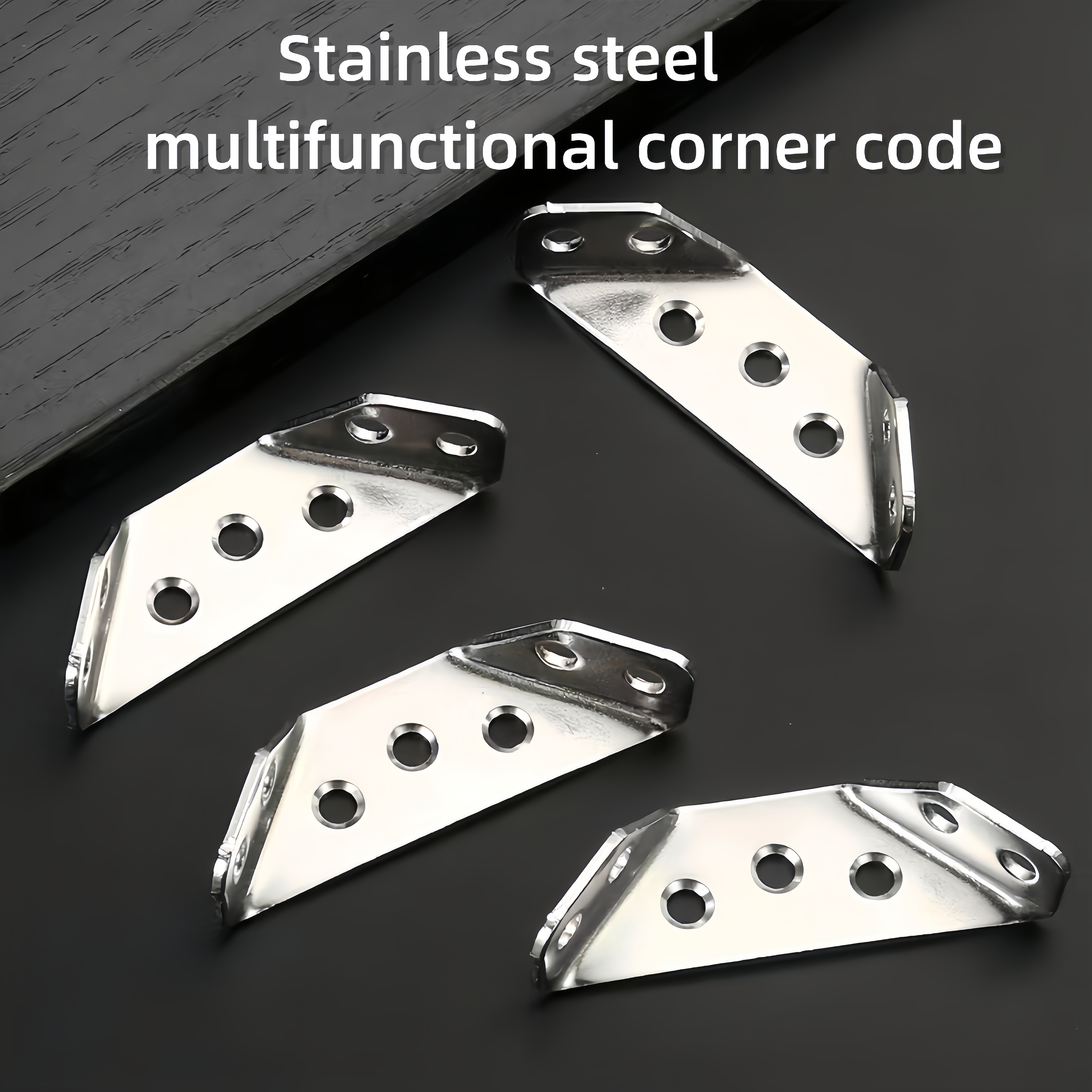 16pcs Metal Corner Braces, Heavy Duty L-shaped Support Brackets ...