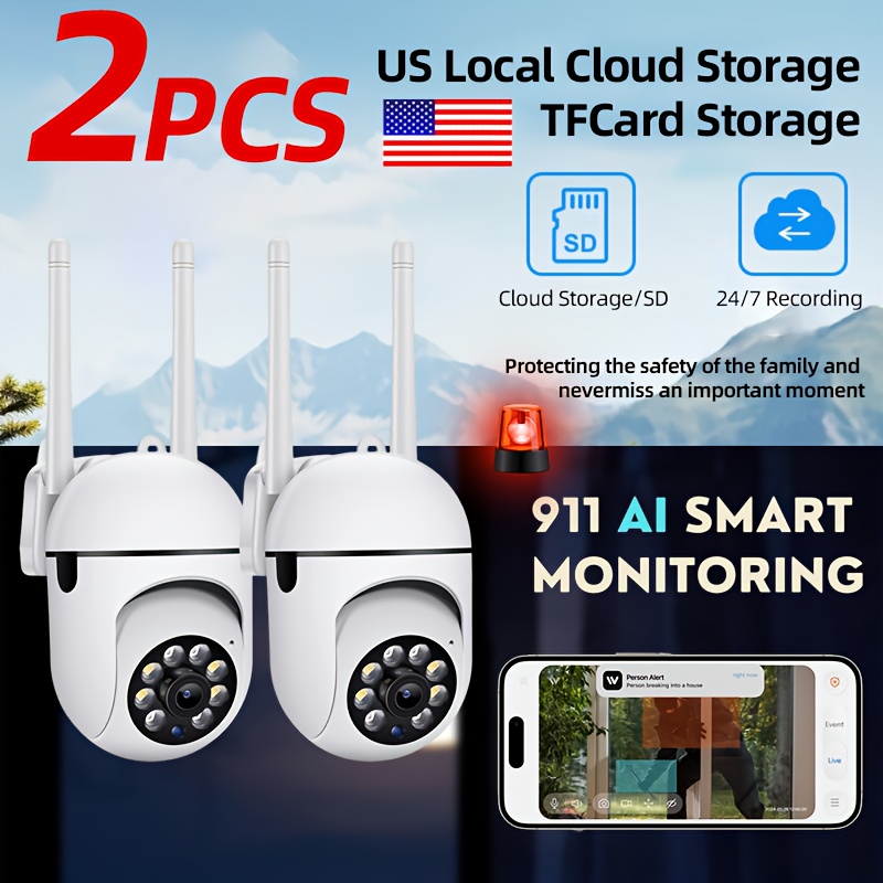 cctv security camera sold on Temu United States