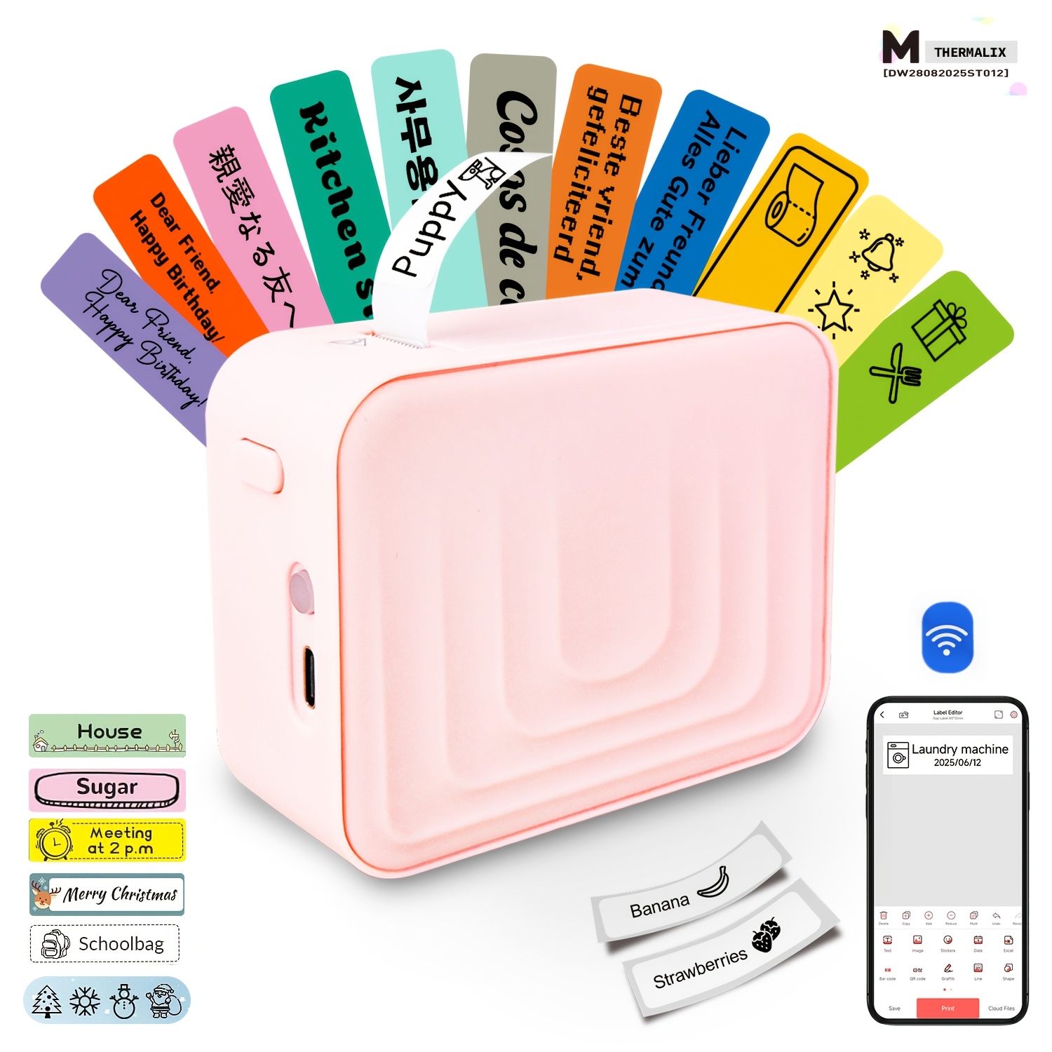 label printer sold on Temu United States