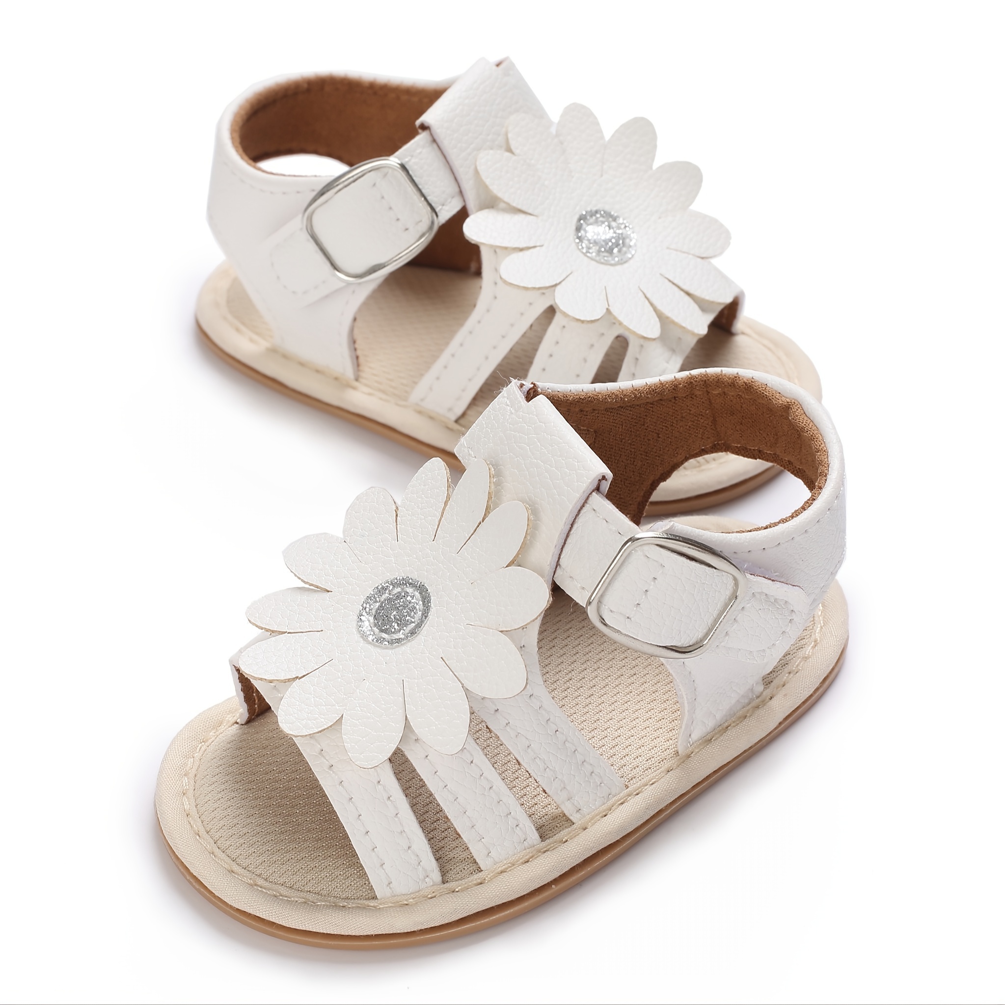 trendy cute flower open toe sandals baby girls breathable - Temu New Zealand