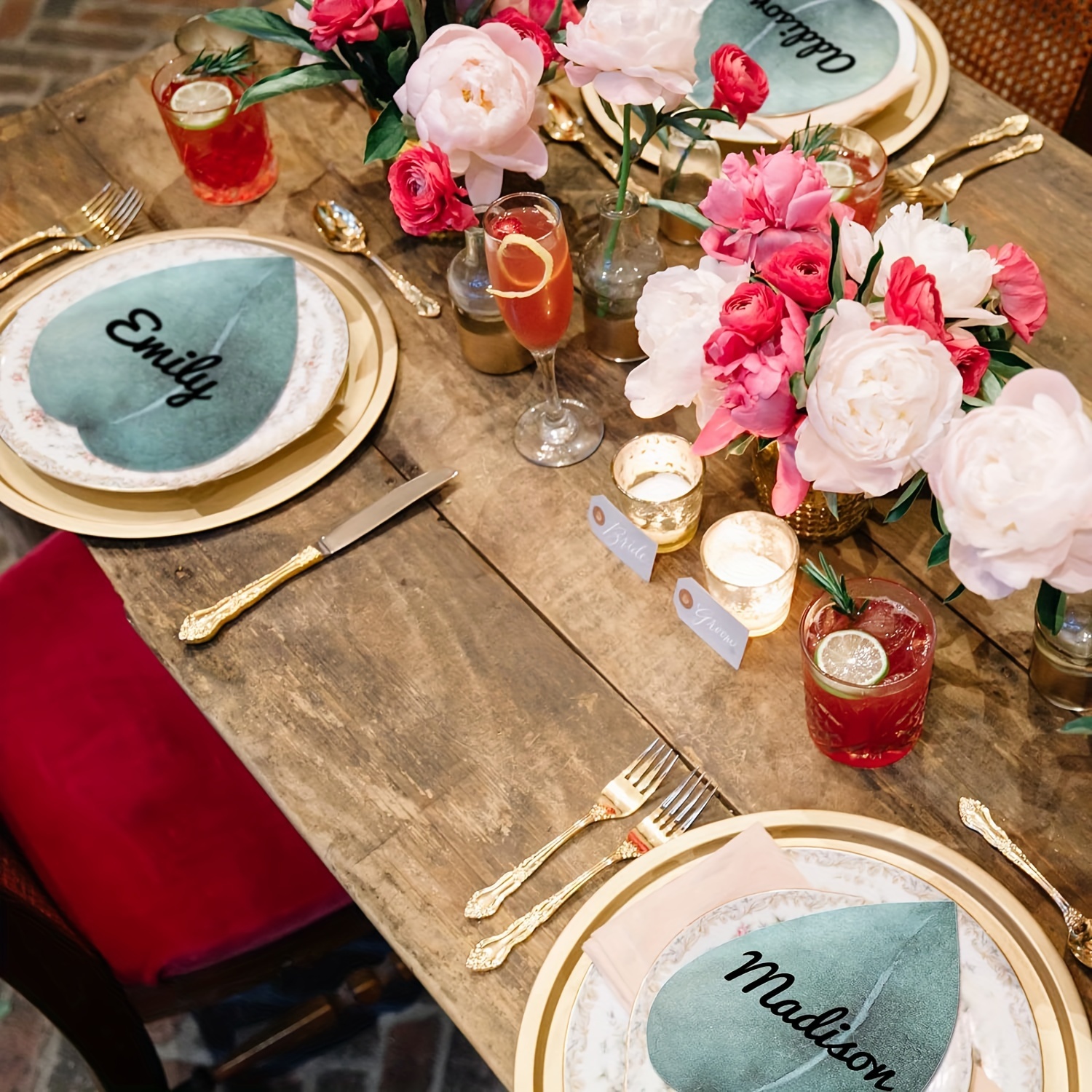 Eucalyptus Leaf Table Cards Wedding Seating Greenery - Temu