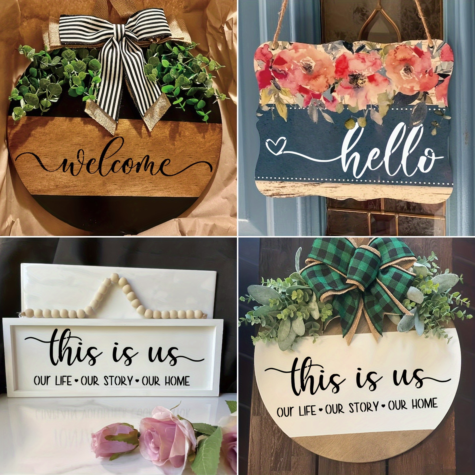 Welcome Stencils Welcome Stencils For Painting On Wood Welcome Stencil ...