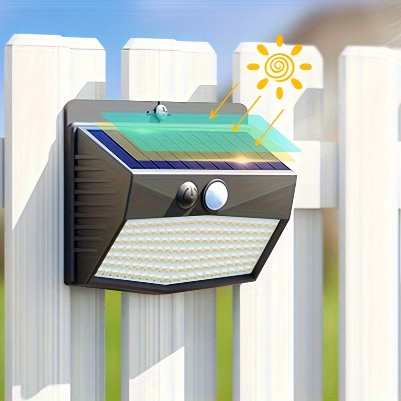 solar lights outdoor sold on Temu United States