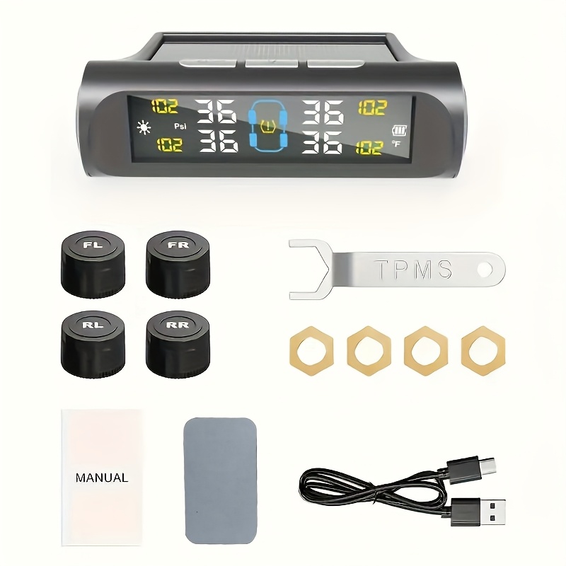 tire pressure monitor sold on Temu United States