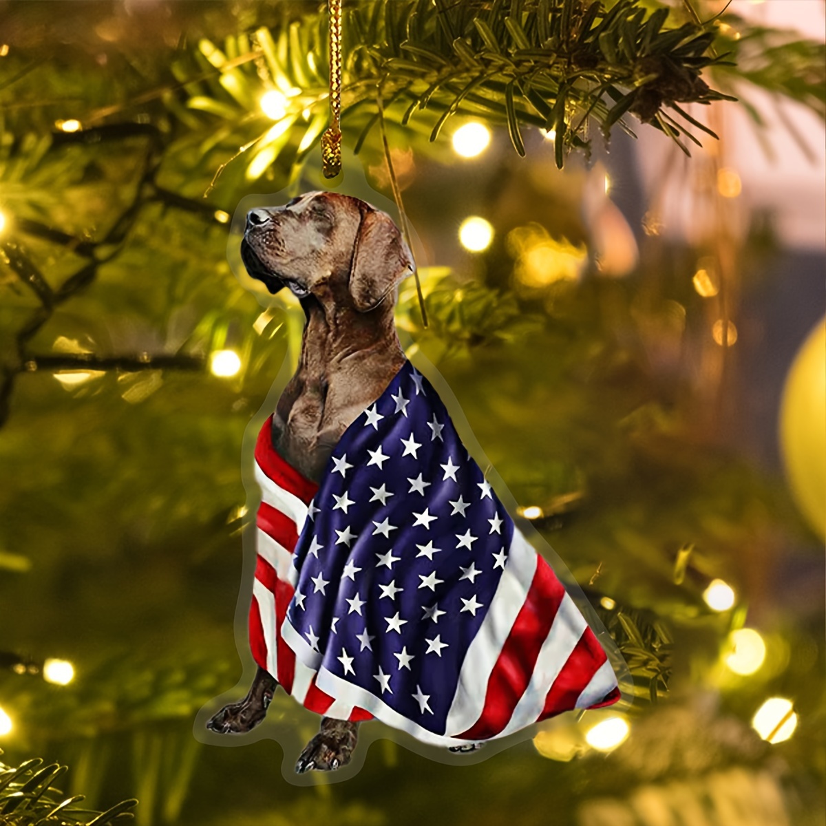 American Flag Car Ornament Independence - Temu