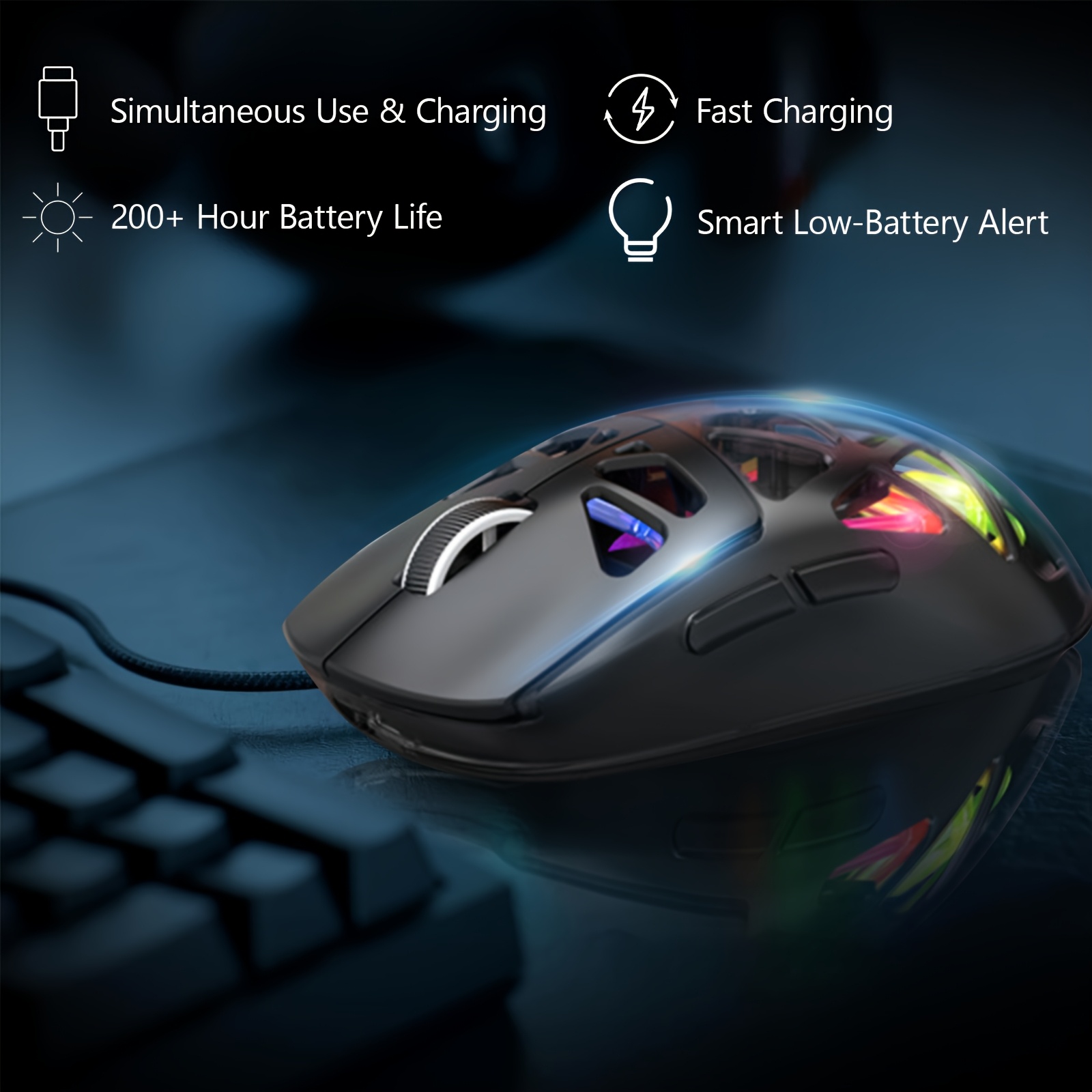 gaming mouse sold on Temu United States