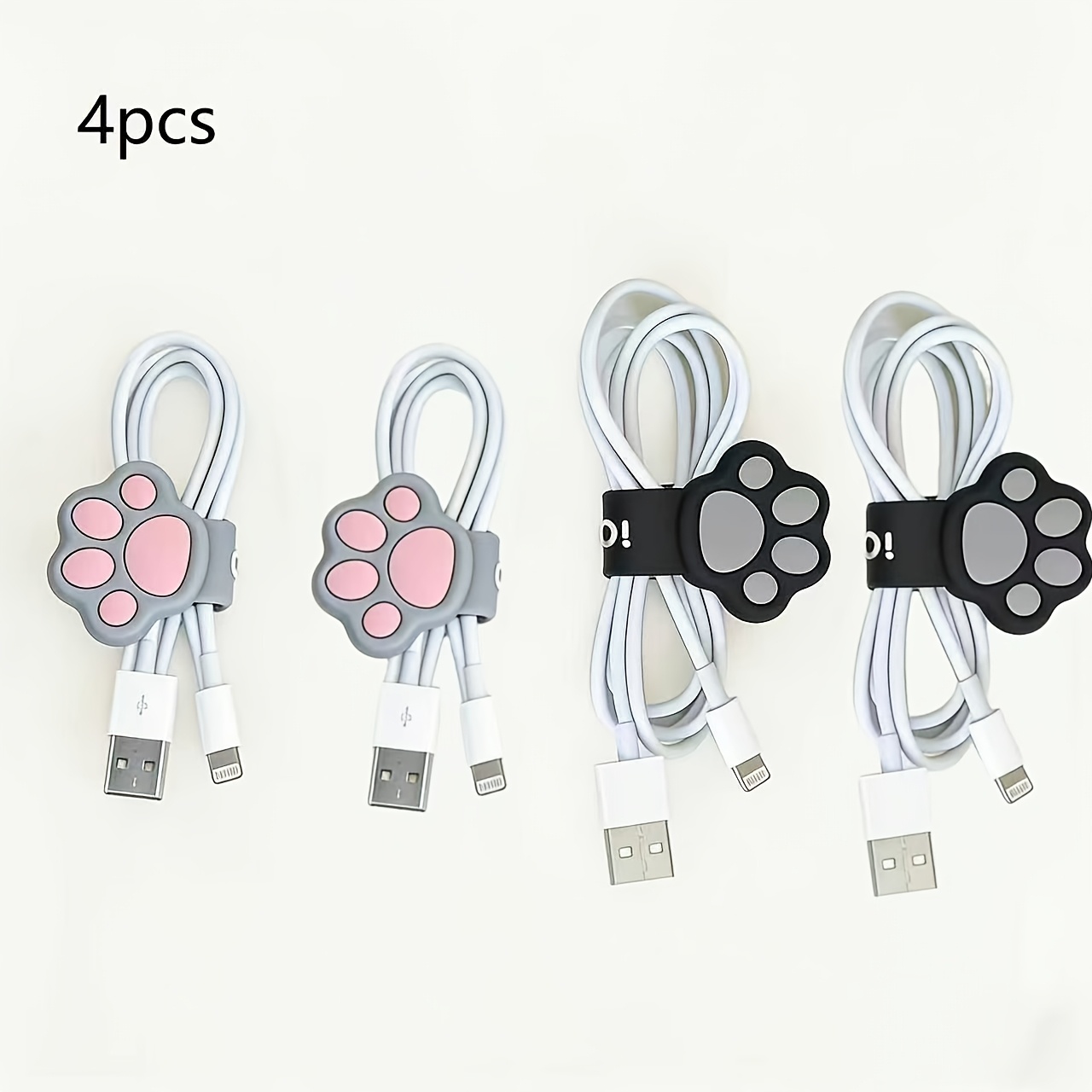 spiral cable organizer sold on Temu United States
