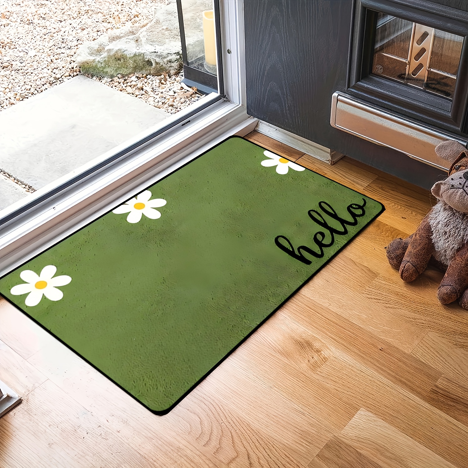 custom door mats sold on Temu United States