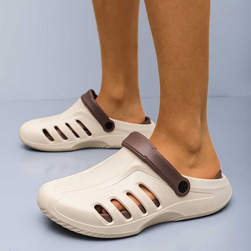 Men's Fashion Clogs Slip Closed Toe Sandals Soft Sole - Temu New Zealand