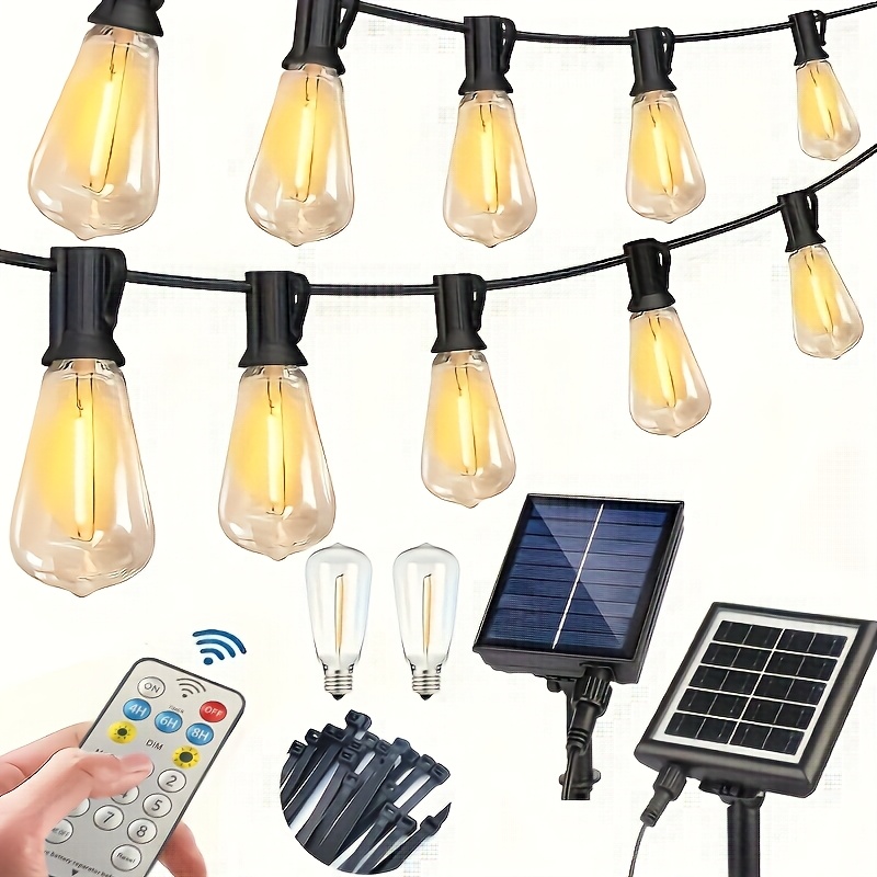 solar lights outdoor sold on Temu United States