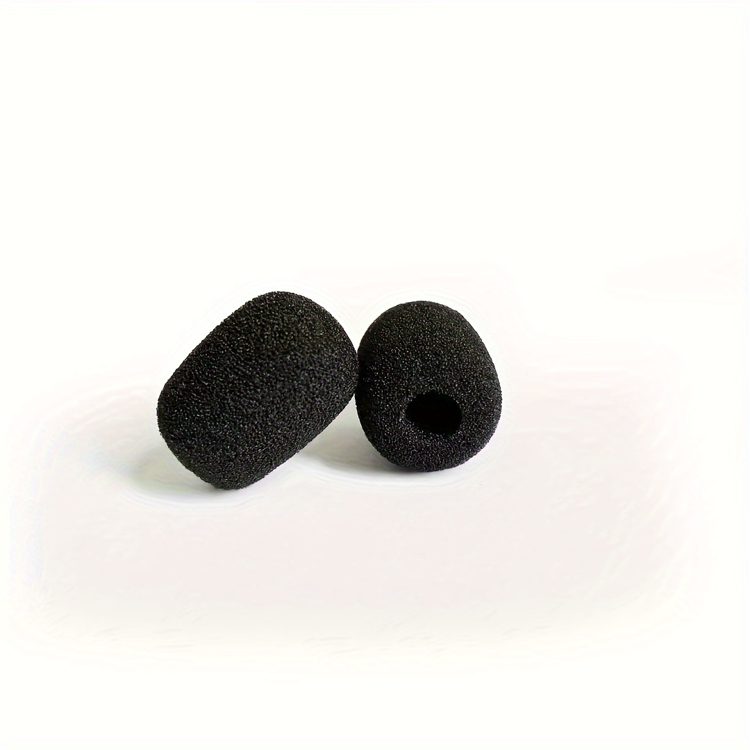 Mini Sponge Foam Microphone Windscreen Covers Collar Clip - Temu Moldova