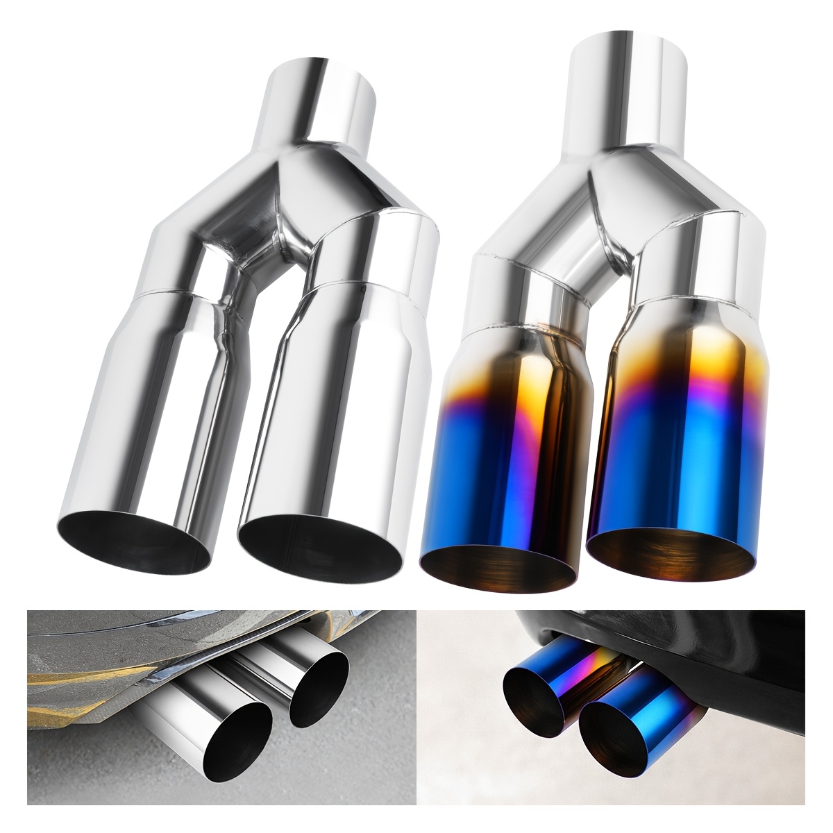 exhaust tips sold on Temu Australia