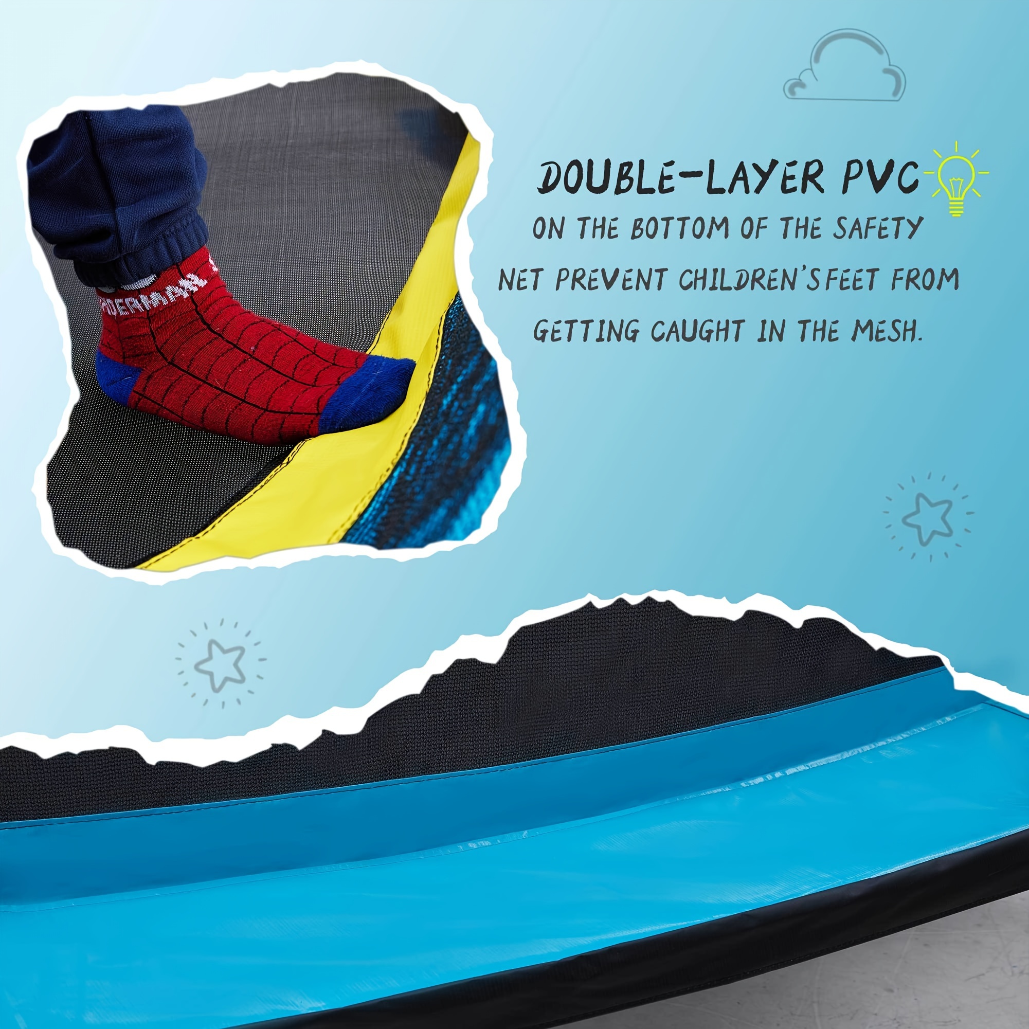 12ft Spherical Trampoline With Enclosure - Outdoor Trampoline With ...