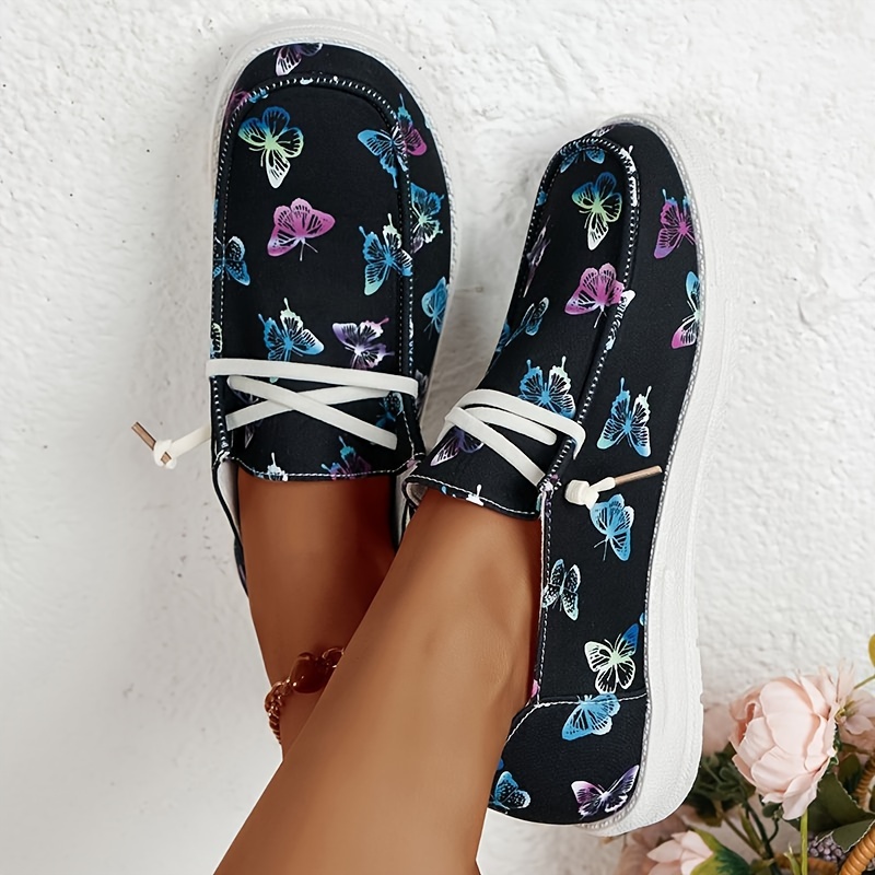 Patike za skejtbord sa printom za žene lagane niske - Temu