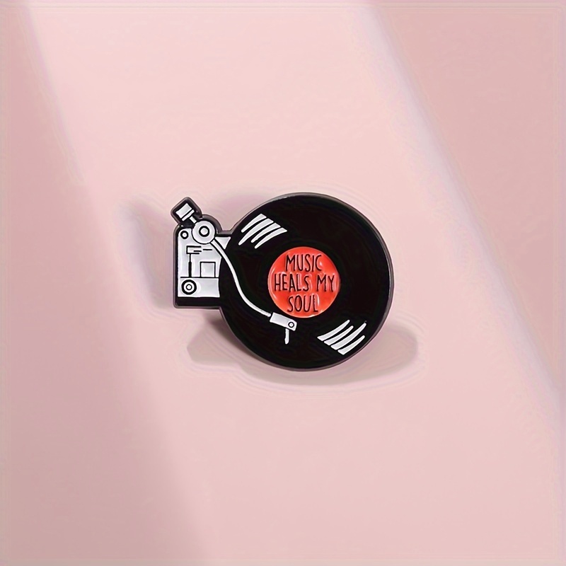 music themed enamel pin " - Temu
